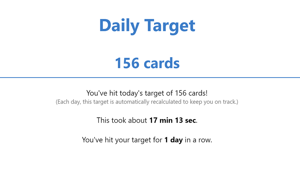 Why is my daily target less than my "Max Daily Target"? - Learning ...