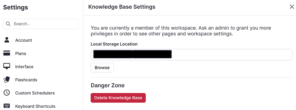 Confusing Knowledge Base settings - Learning RemNote - RemNote