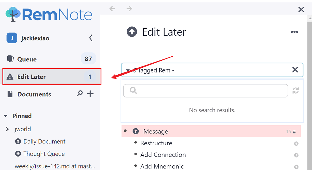How could I get rid of this edit later? - Learning RemNote - RemNote