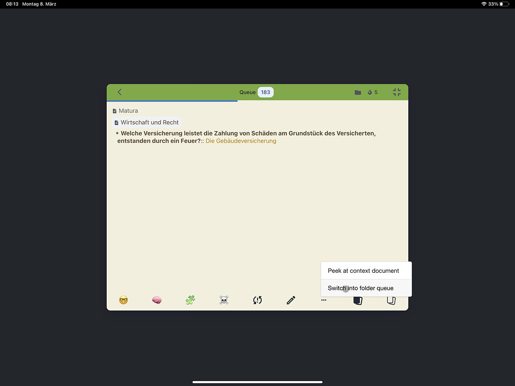 Keyboard shortcut for the edit later messages - Feature Requests - RemNote