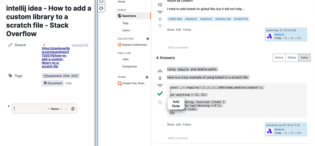 Unable to copy text from Website when web clipper is active - Bug Reports - RemNote