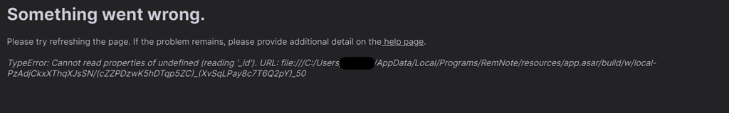 When I delete a Rem or Document, Cursor vanishes & Keyboard Input no longer possible - Bug ...