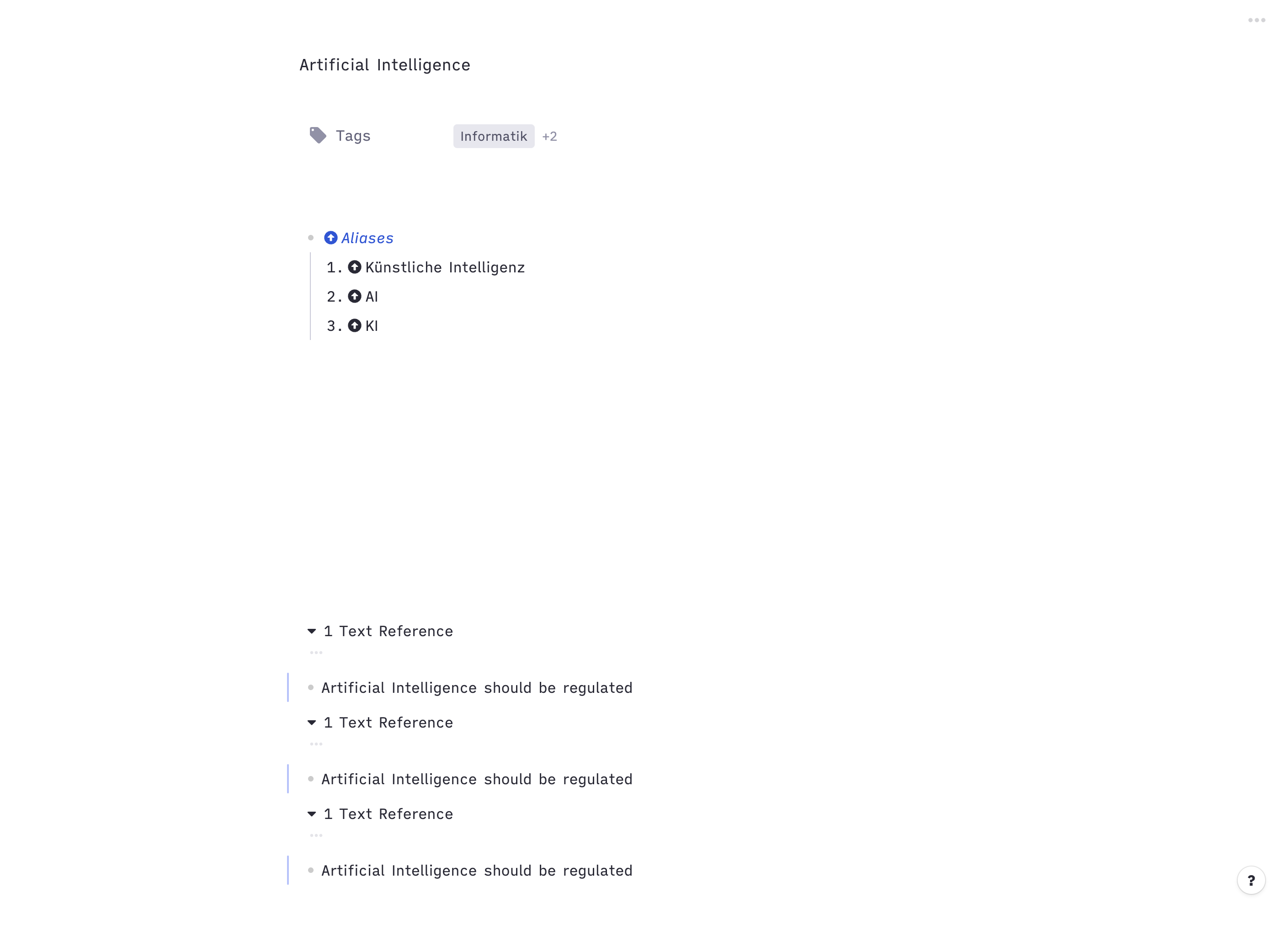 It Shouldn t Be Possible To Add More Than One Text Reference To A Rem Bug Discussion RemNote